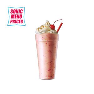 Sonic Milkshake Menu - updated Prices and Menu January 2026