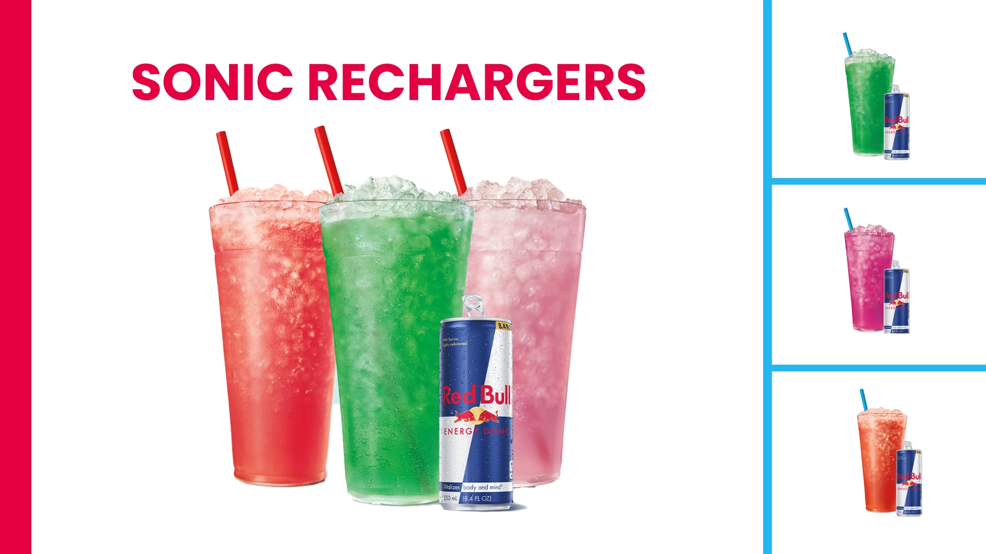 Sonic Rechargers - Quench your thirst and Recharge yourself